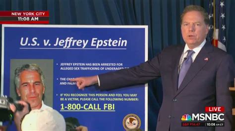 Jeffrey Epstein Feds Announce Sex Trafficking Charges