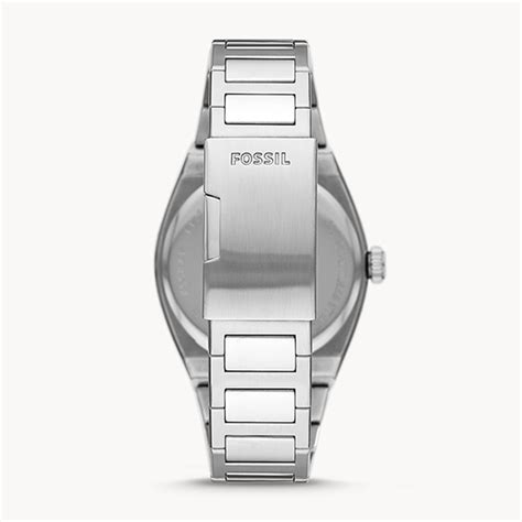 Đồng Hồ Nam Fossil Everett Fs5986 Màu Xanh Bạc