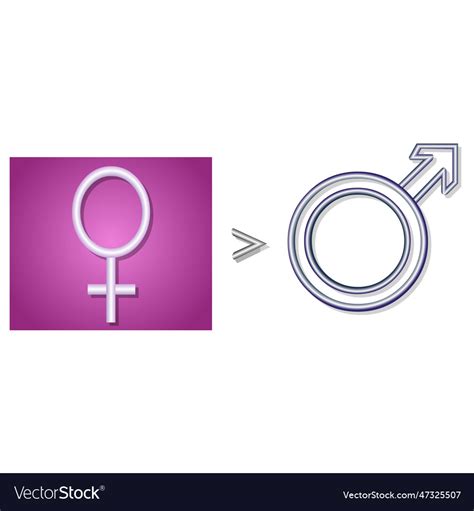 Male Female Sex Symbols Royalty Free Vector Image