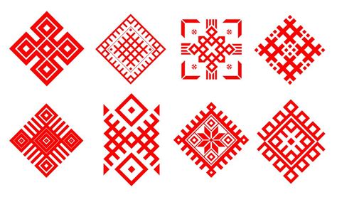 Белорусский орнамент Фотоэнциклопедия Беларуси Этнические узоры Вышивка крестиком схемы