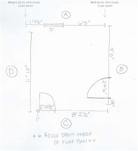 How To Draw A Floor Plan To Scale Measuring Sketching Artofit