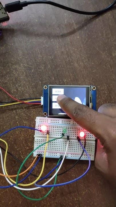 Esp32 Interface With Nextion Lcd Display Youtube