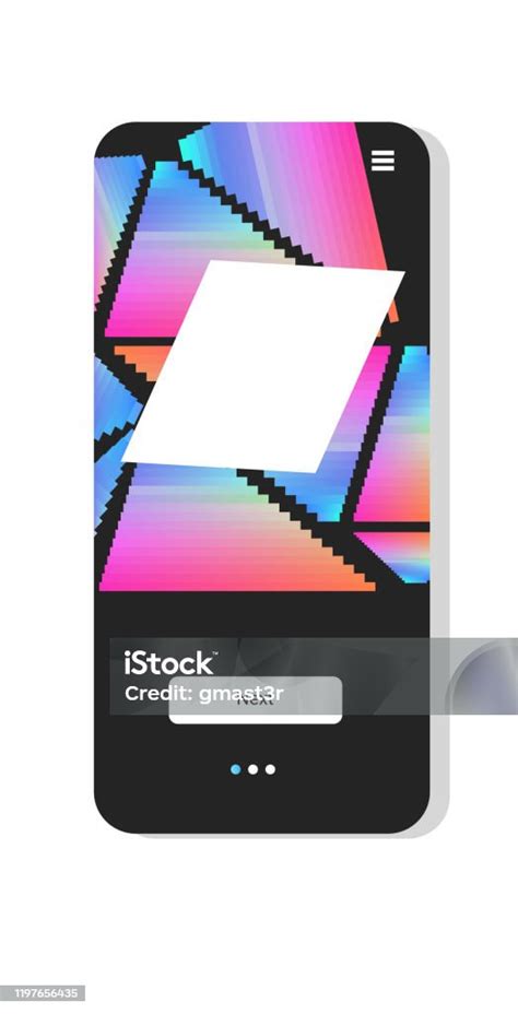 동적 색 형태 추상 배경 그라데이션 배너 유체 색상 템플릿 현대 그래픽 요소 스마트 폰 화면 온라인 모바일 앱 복사 공간 수직