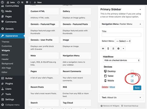 Learn How To Easily Hide Wordpress Widgets On Mobile Devices
