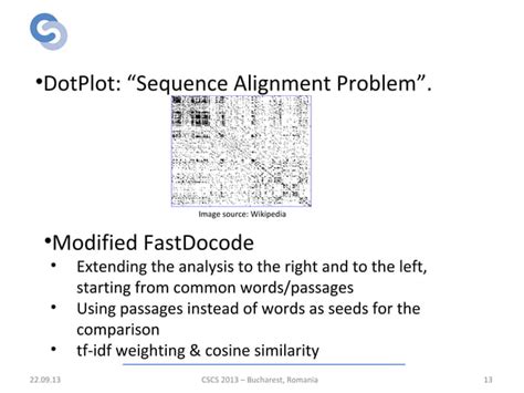 Automatic Plagiarism Detection System For Specialized Corpora Ppt
