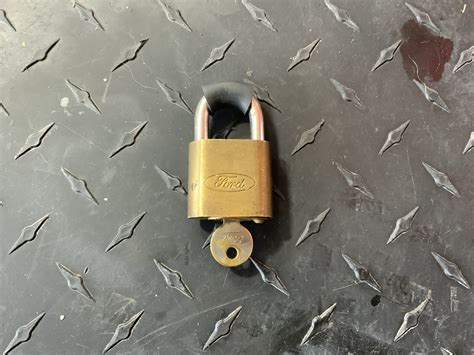 Nice Original 1970s Ford Bronco Solid Brass Spare Tire Ford Lock And Key F100 For Sale Emgcartech