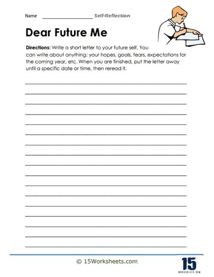 Self Reflection Worksheets 15 Worksheets Library