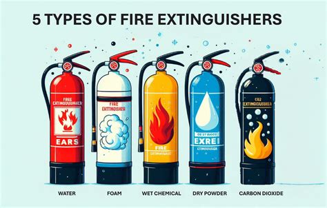 5 Different Fire Extinguisher Types In The Uk A Comprehensive Guide