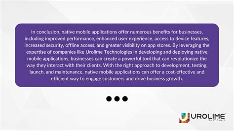 Ppt Maximizing Efficiency And User Experience With A Native Mobile