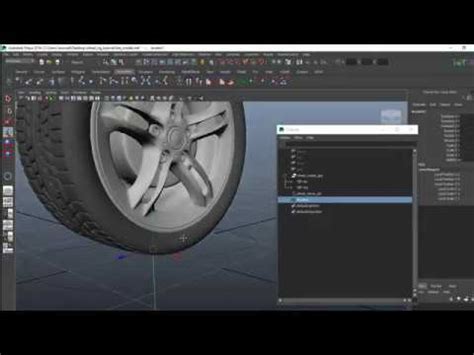 How To Rig Automated Wheel In Maya YouTube