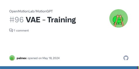 vae training · issue 96 · openmotionlab motiongpt · github