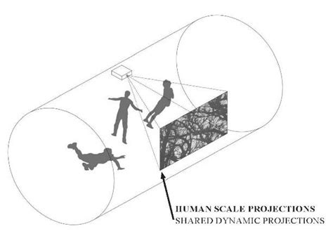 Human Scale Projections Diagram Illustrating Shared Dynamic Projections