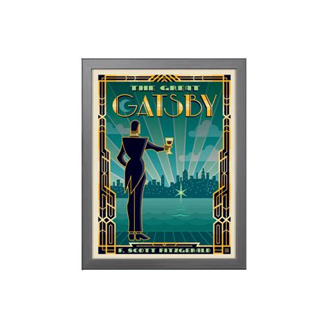 Great Gatsby Book Poster