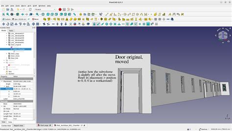 Problem Substraction Volume Slightly Off When Door Added To Wall At