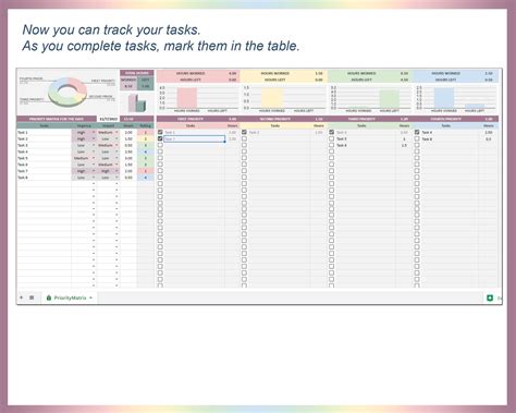 Priority Matrix Prioritization Matrix Action Project Etsy