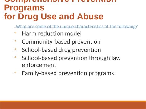 Prevention Of Drug Abuse Ppt