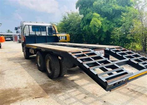 รถบรรทุกโลว์เบด Hino 344 รถปี 2555 Ennxo