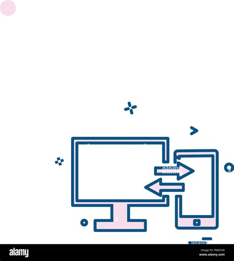 Computer Icon Design Vector Stock Vector Image And Art Alamy