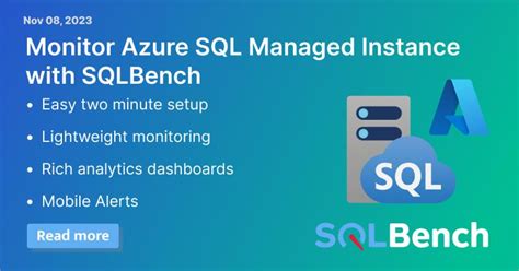 Monitor Azure Sql Managed Instance With Sqlbench Sqlbench