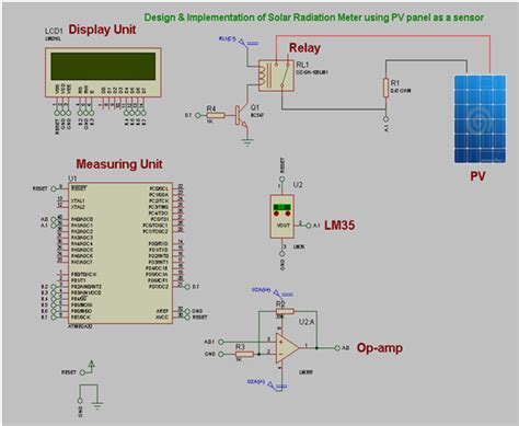 Proteus Simulation Model Of The Radiation Meter Download Scientific