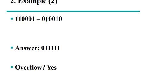 Solved Can Someone Explain How There Is An Overflow And