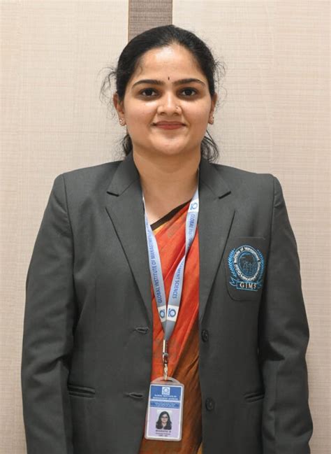 Bharathi B Global Institute Of Management Sciences
