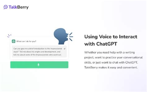 Talk To Chatgpt Using Talkberry And Chrome Geeky Gadgets
