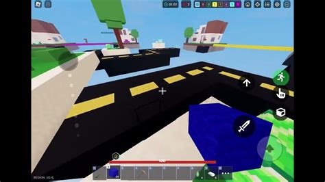 Crazy Telepearl Clutch Roblox Bedwars Youtube