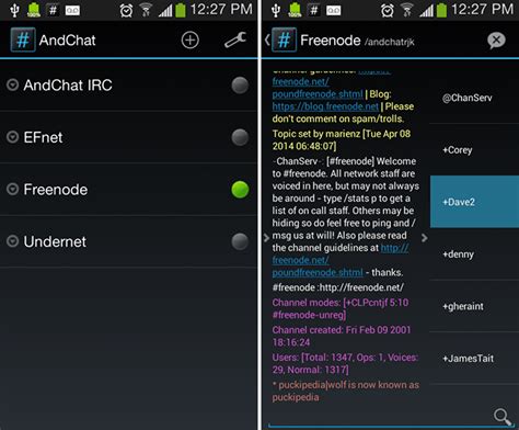 Best Irc For Android Pilotdirectory