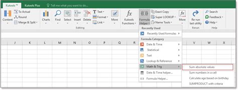 How To Sum Numbers In Brackets Only In Excel