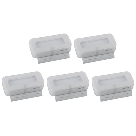 5pcs 0 01mm Microscope Slides Reticle Calibration Slide Ruler