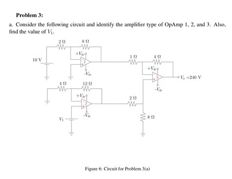 Solved Problem 3 A Consider The Following Circuit And