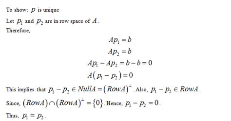 Answered Let A Be An M × N Matrix Prove That Bartleby
