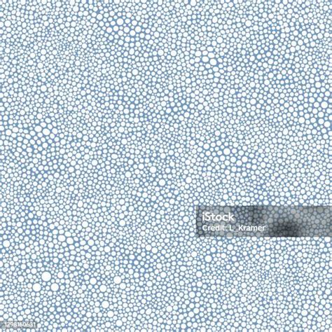 파란색 배경의 흰색 점 원 및 둥근 반점에서 매끄러운 추상 패턴을 벡터로 연결합니다 색종이 틴셀 모조 다이아몬드 스팽글 프린트