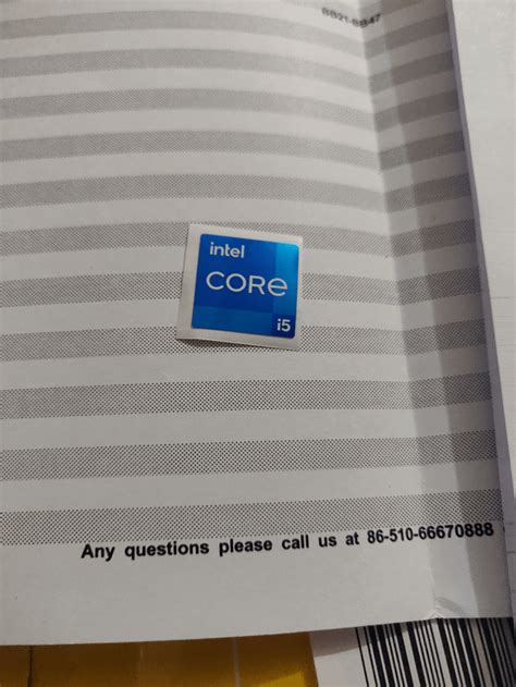 Turns Out You Can Order Replacement Intel Logo Label Sticker For Free