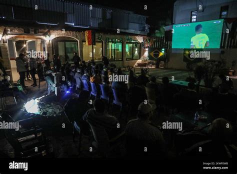 Brazilian Ambassador To Palestine Watch The Brazil National Team Match