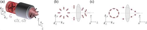 A Schematic Representation Of Cylindrical Vector Beams Under Tight Download Scientific