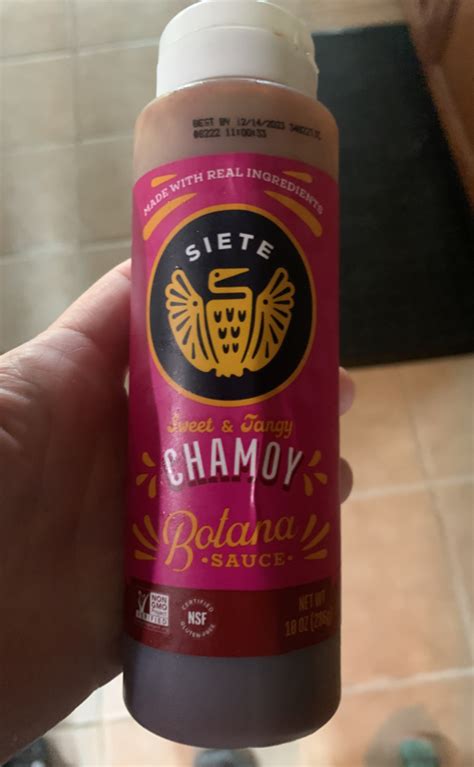 Siete Sweet And Tangy Chamoy Botana Sauce Fig App