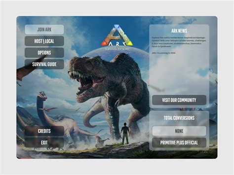 Ark Survival Evolved Ui Redesign By Pandorux Design Agency On Dribbble