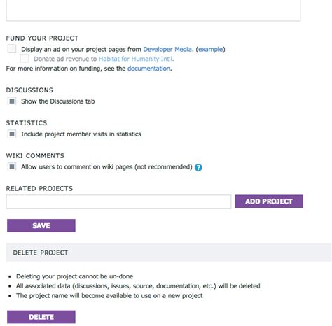Deleting A Project On Codeplex Stack Overflow