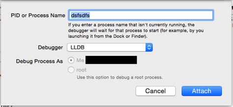 Ios Xcode Attach To Process Could Not Locate Installed Application
