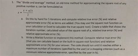 Solved Matlabpart Bthe Final Output Needs To Be In A
