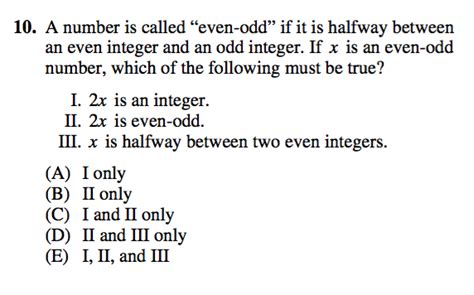 The Basic Guide To Integers On Sat Math