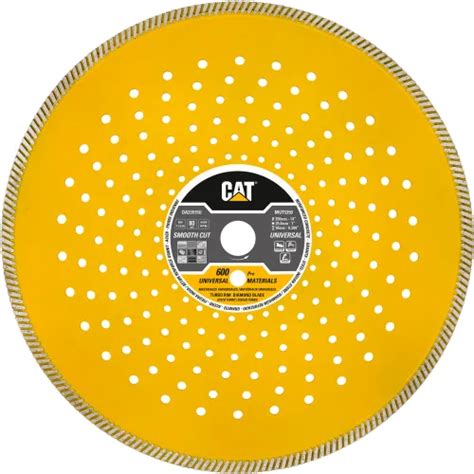 Caterpillar® 600 Pro Universal Turbo Diamond Blade 14 Dia X 3 16t X 1 P 20 Cntr Hole Dia