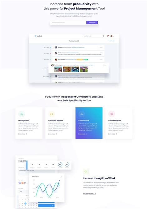 Saasland Saas Startup Technology And It Solutions Wordpress Theme Preview Website Design