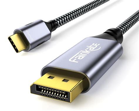 Usb C To Displayport 14 Cable 6ft 8k60hz 4k144hz