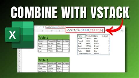 How To Combine Excel Sheets The Easy Way With Vstack Budgeting Money