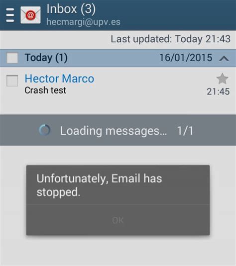 How A Single Email Can Badly Break Your Android Email App • Graham Cluley