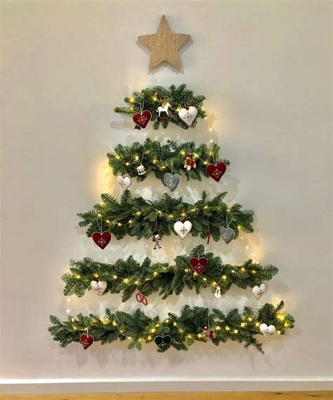Create A Space Saving Christmas Tree For Small Spaces