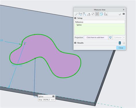 Solved Measure Area Perimeter Curve Ptc Community
